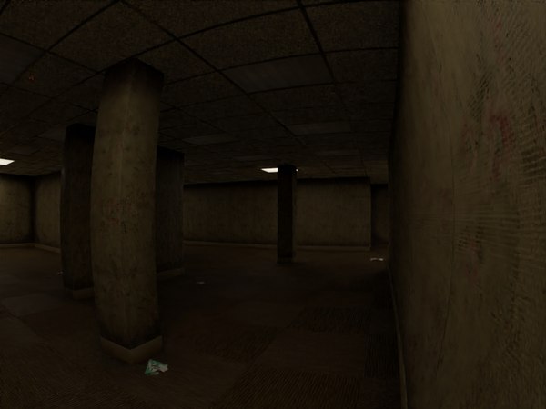 Realistic Backrooms Office Game Environment 3D model - TurboSquid 1964217