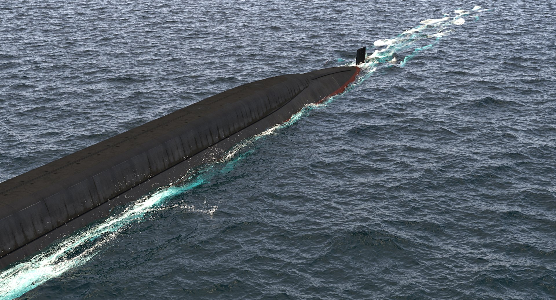 3D Model Nuclear Submarine Ohio Class - TurboSquid 1174270