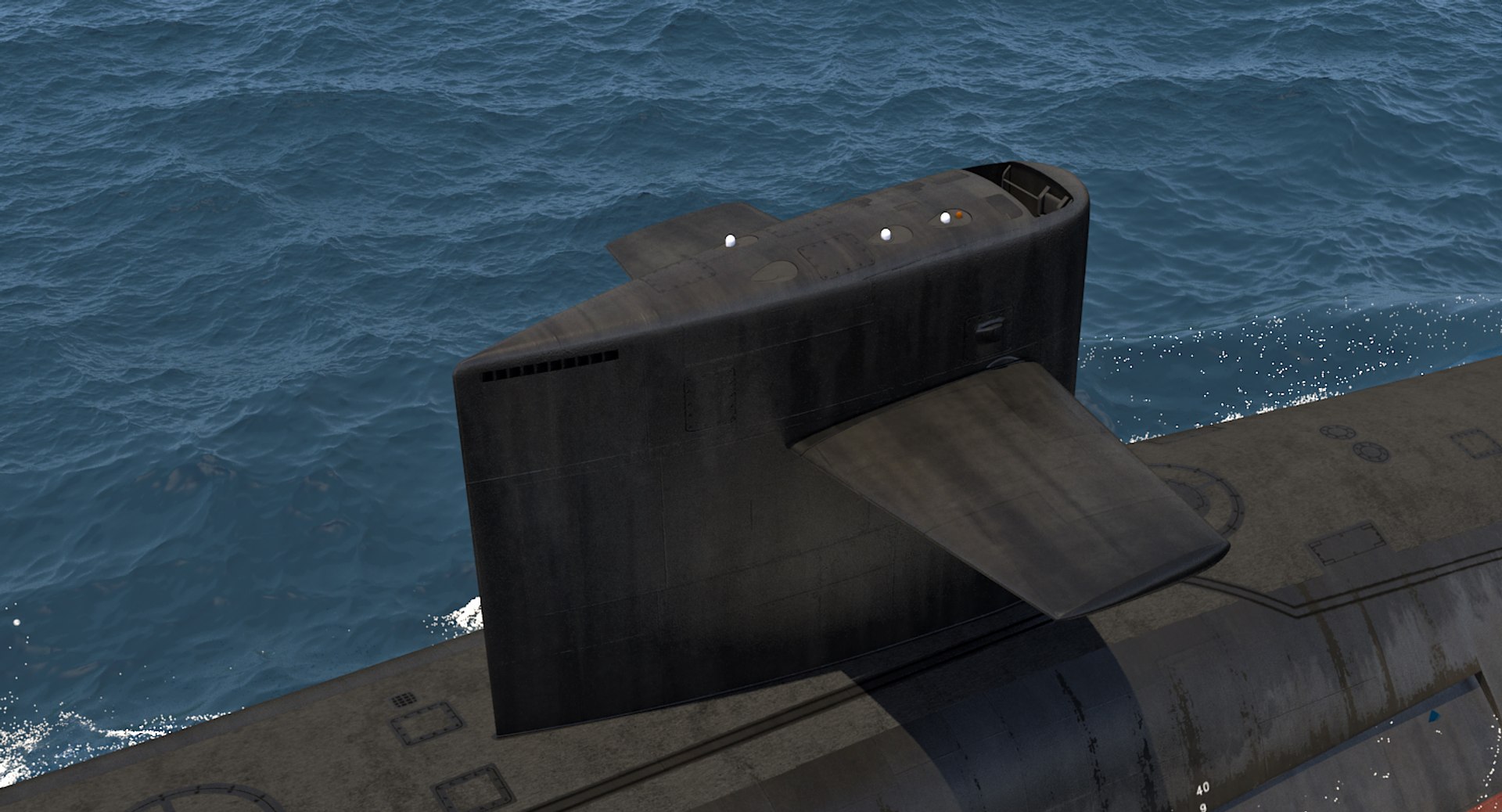 3D Model Nuclear Submarine Ohio Class - TurboSquid 1174270