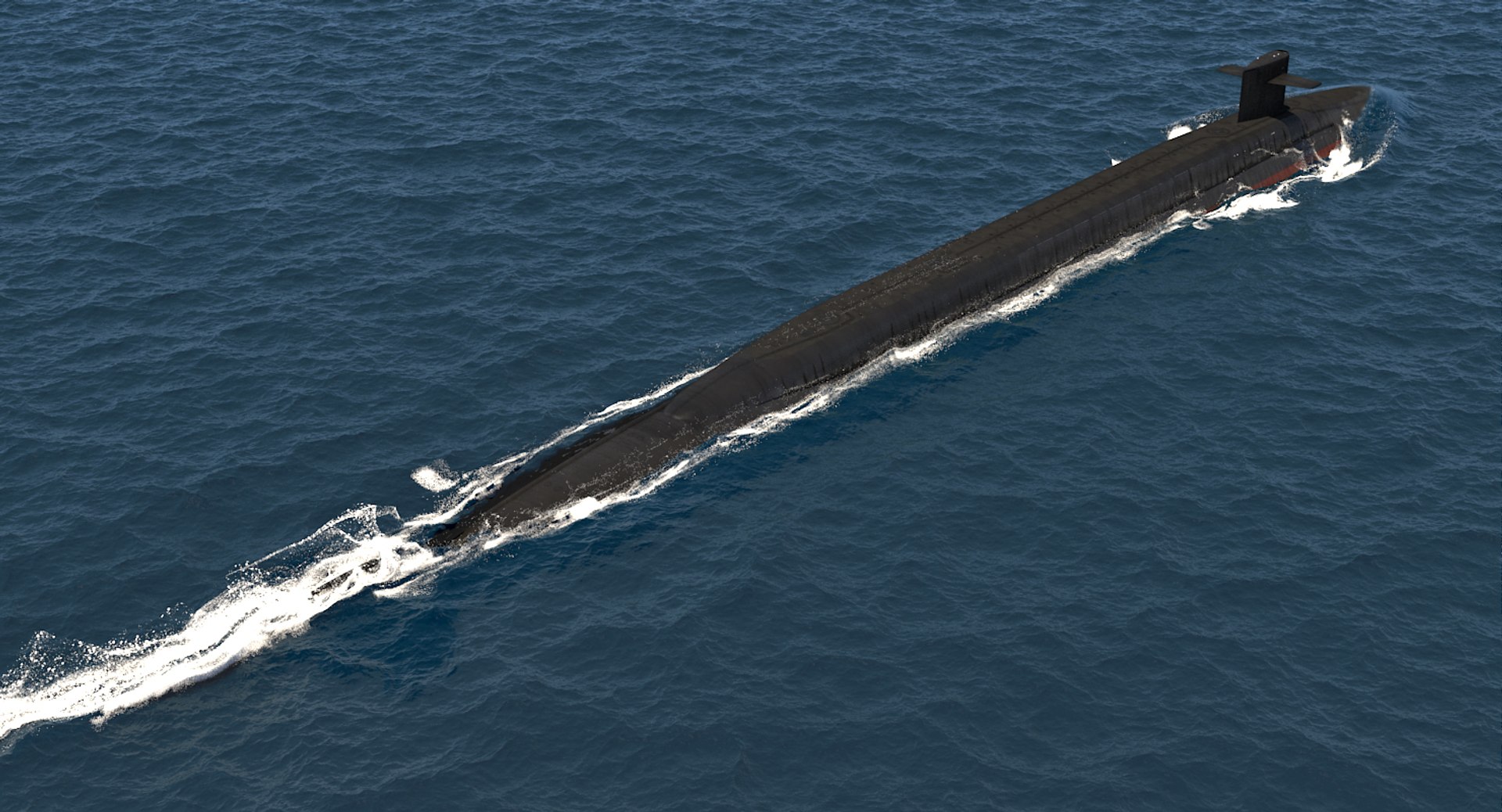 3D Model Nuclear Submarine Ohio Class - TurboSquid 1174270