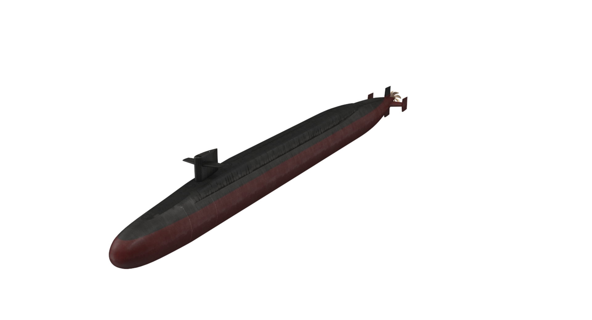 3D Model Nuclear Submarine Ohio Class - TurboSquid 1174270