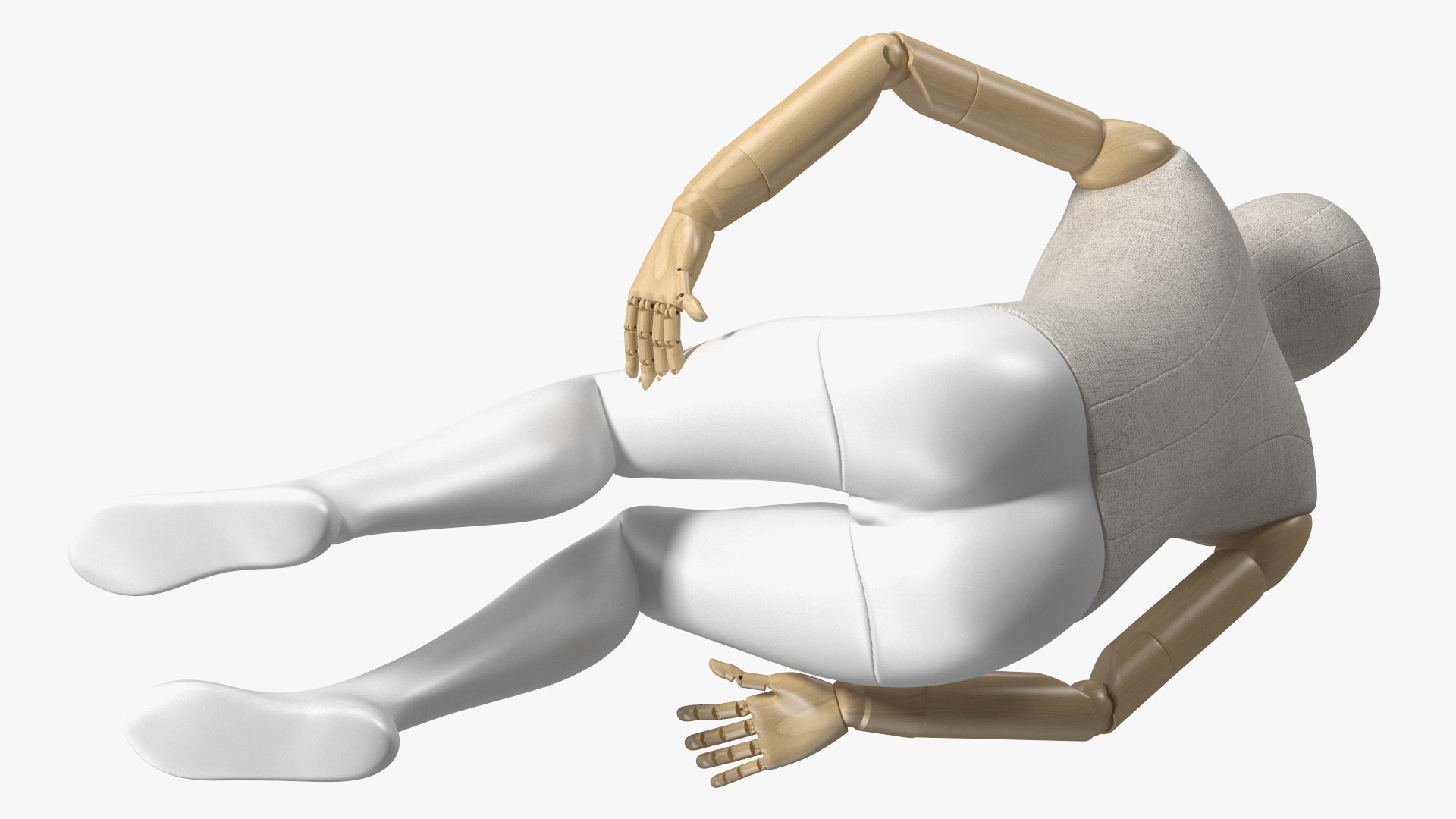 Flexible Child Mannequin Sitting Pose 3D Model - TurboSquid 1853338