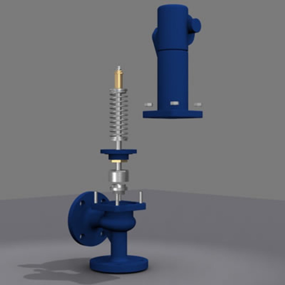 3d Valve Pack Model