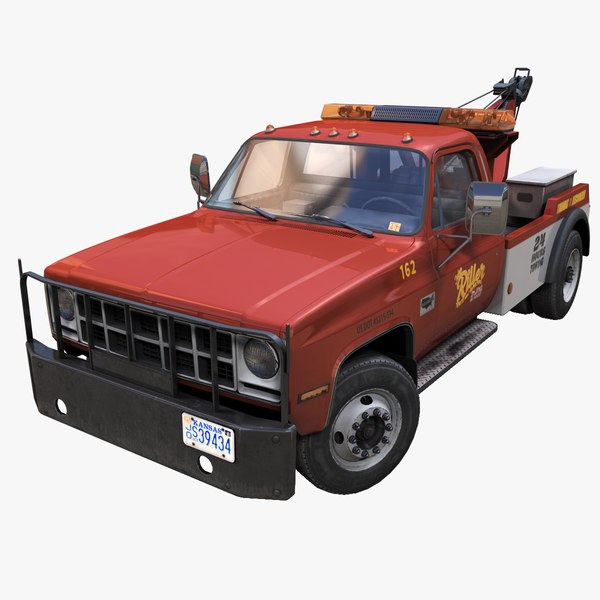 3D модель Эвакуатор-пикап 80-х годов - TurboSquid 2251628