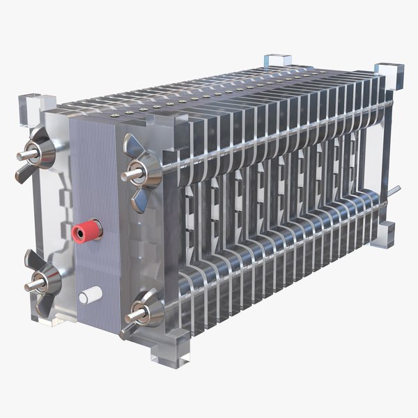 3D model Proton Exchange Membrane Fuel Cell Stack - TurboSquid 1848618