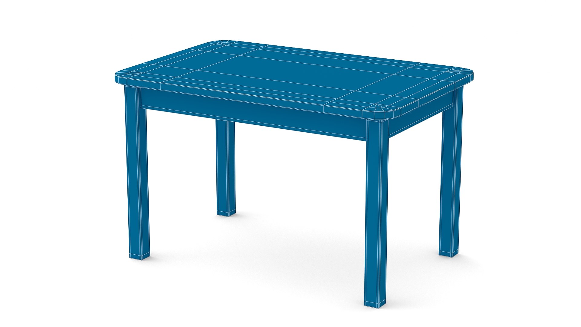3D Kitchen Table Model - TurboSquid 1833640