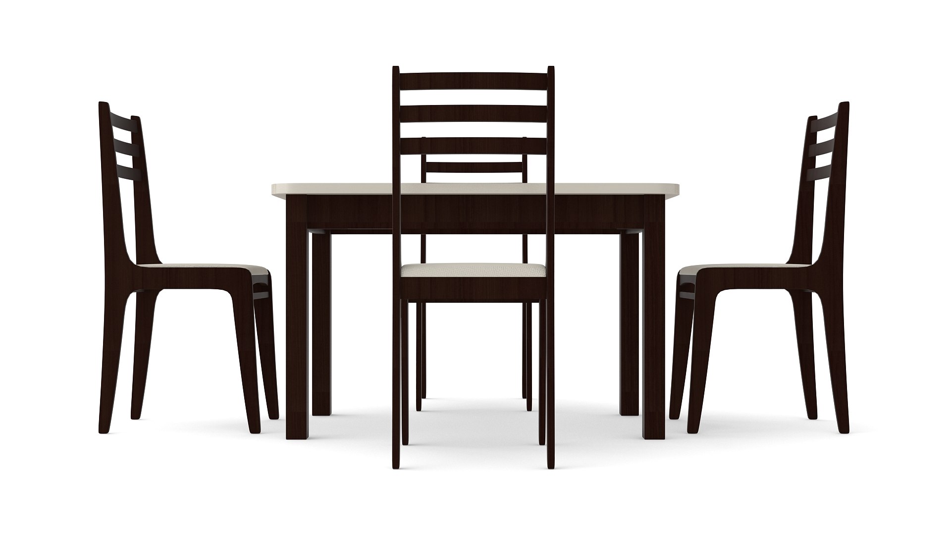 3D Kitchen Table Model - TurboSquid 1833640