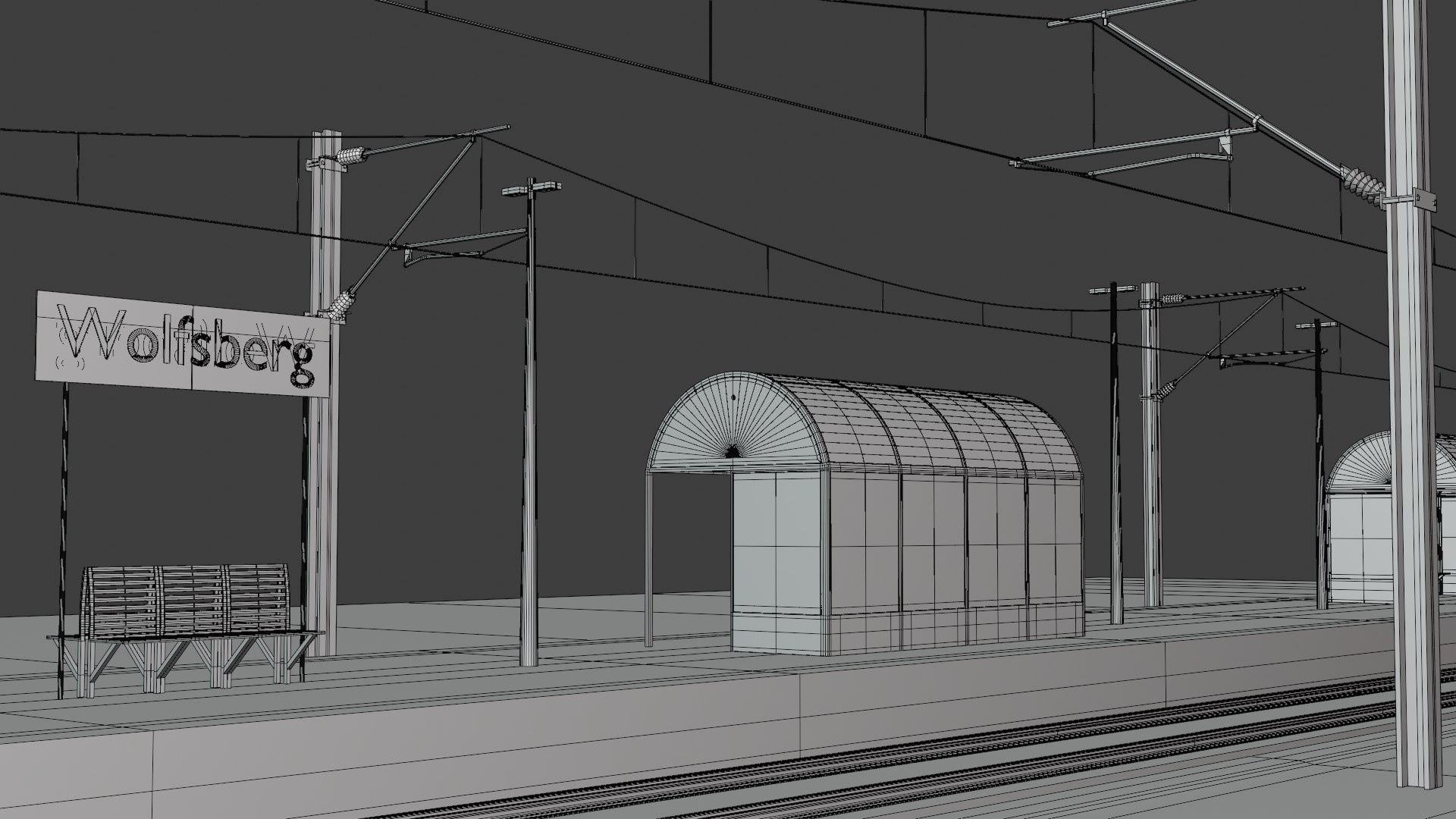 3D Local Railway Station IV - TurboSquid 2153970