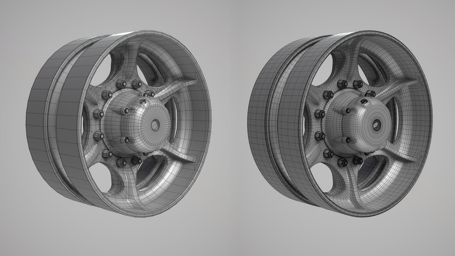 3D M2 Bradley And M270 MLRS Wheels Set - TurboSquid 1932829