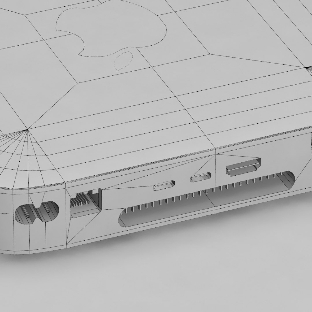 Apple Mac Mini| Dark Grey 3D - TurboSquid 1747448
