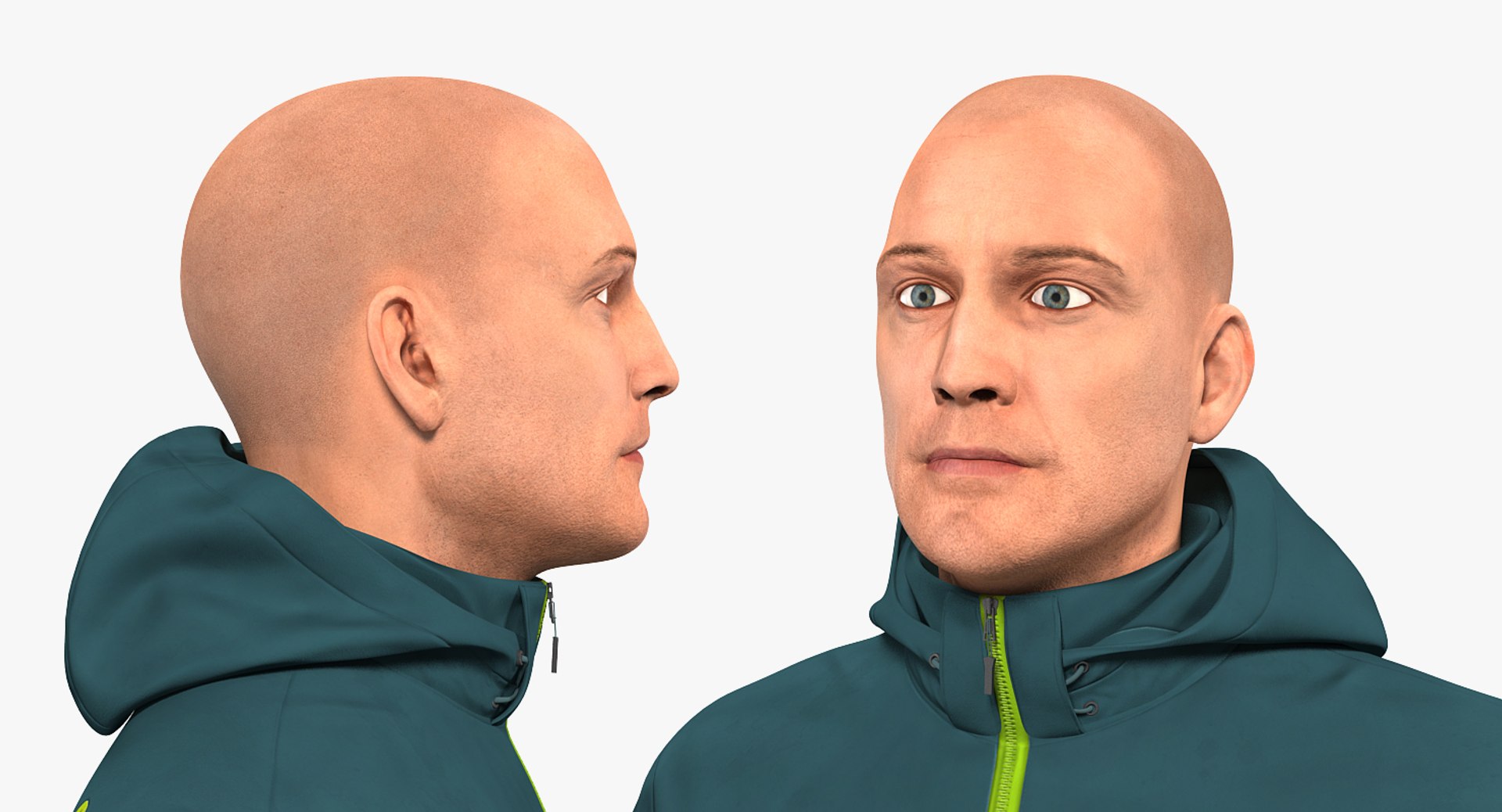 Rock climber winter hiking 3D model - TurboSquid 1269392