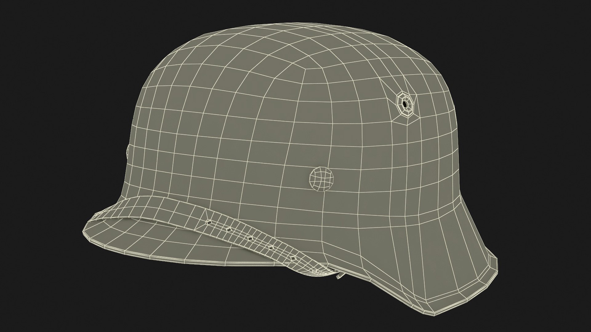 3D German SS M42 Stahlhelm Helmet With Chin Strap Model - TurboSquid ...