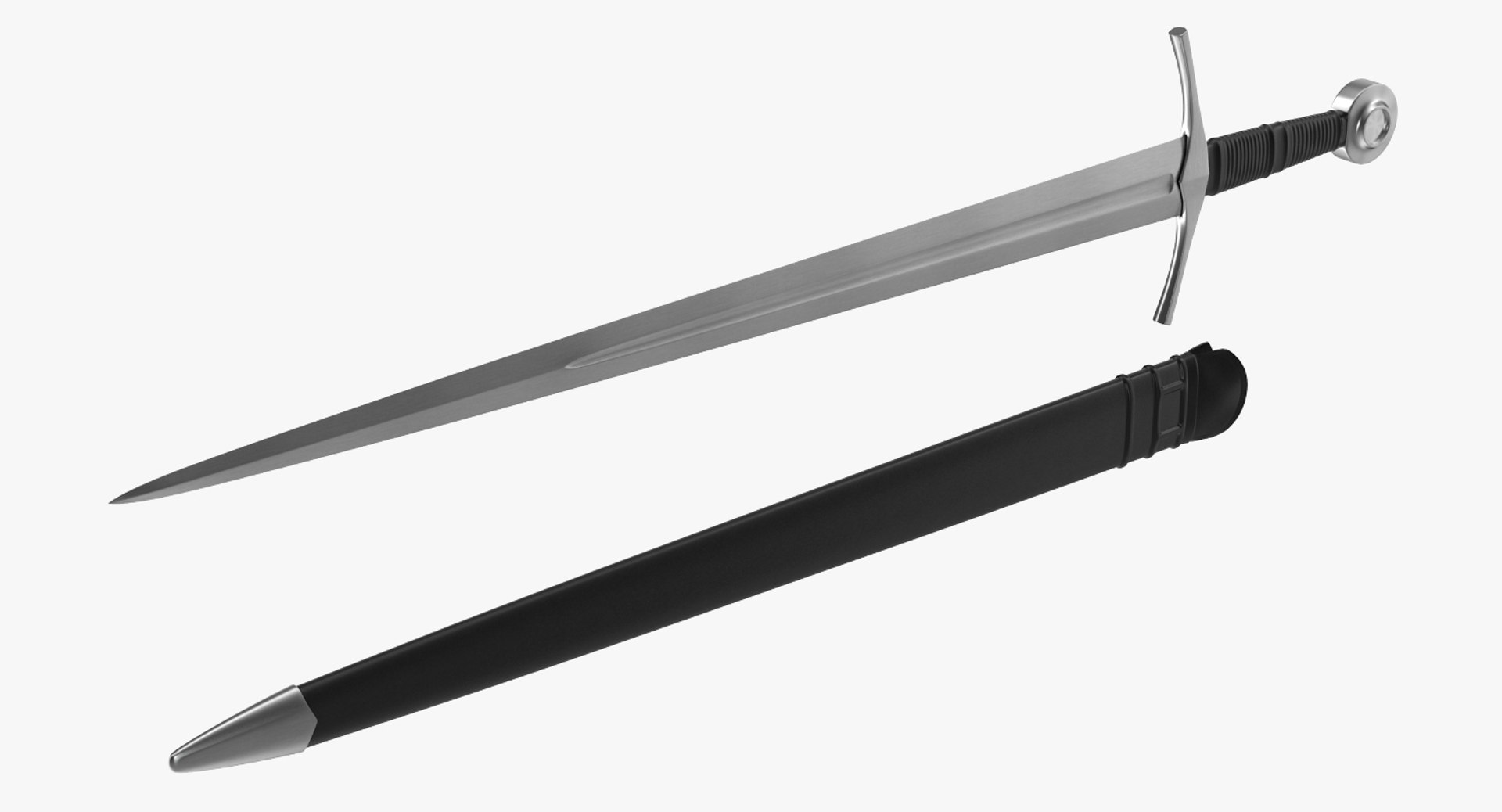 3d Medieval Knight Sword Sheath