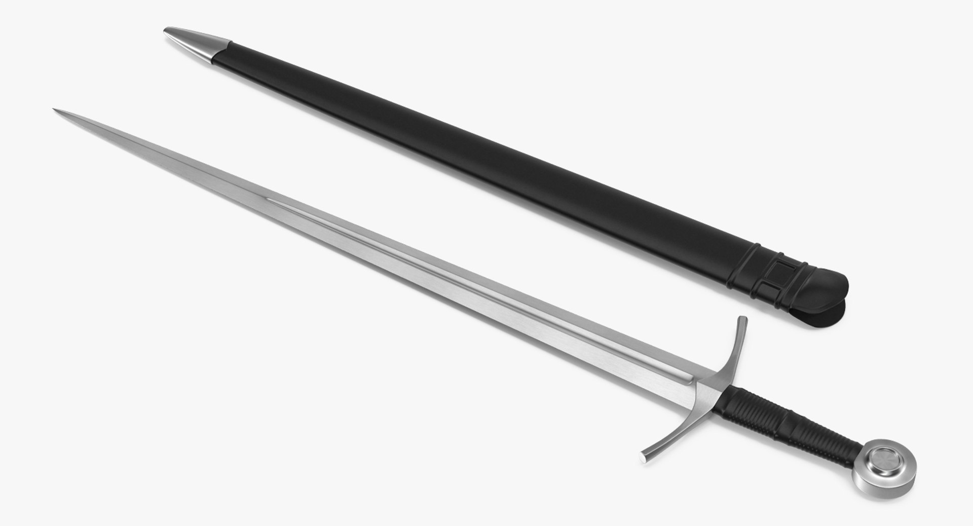 3d Medieval Knight Sword Sheath