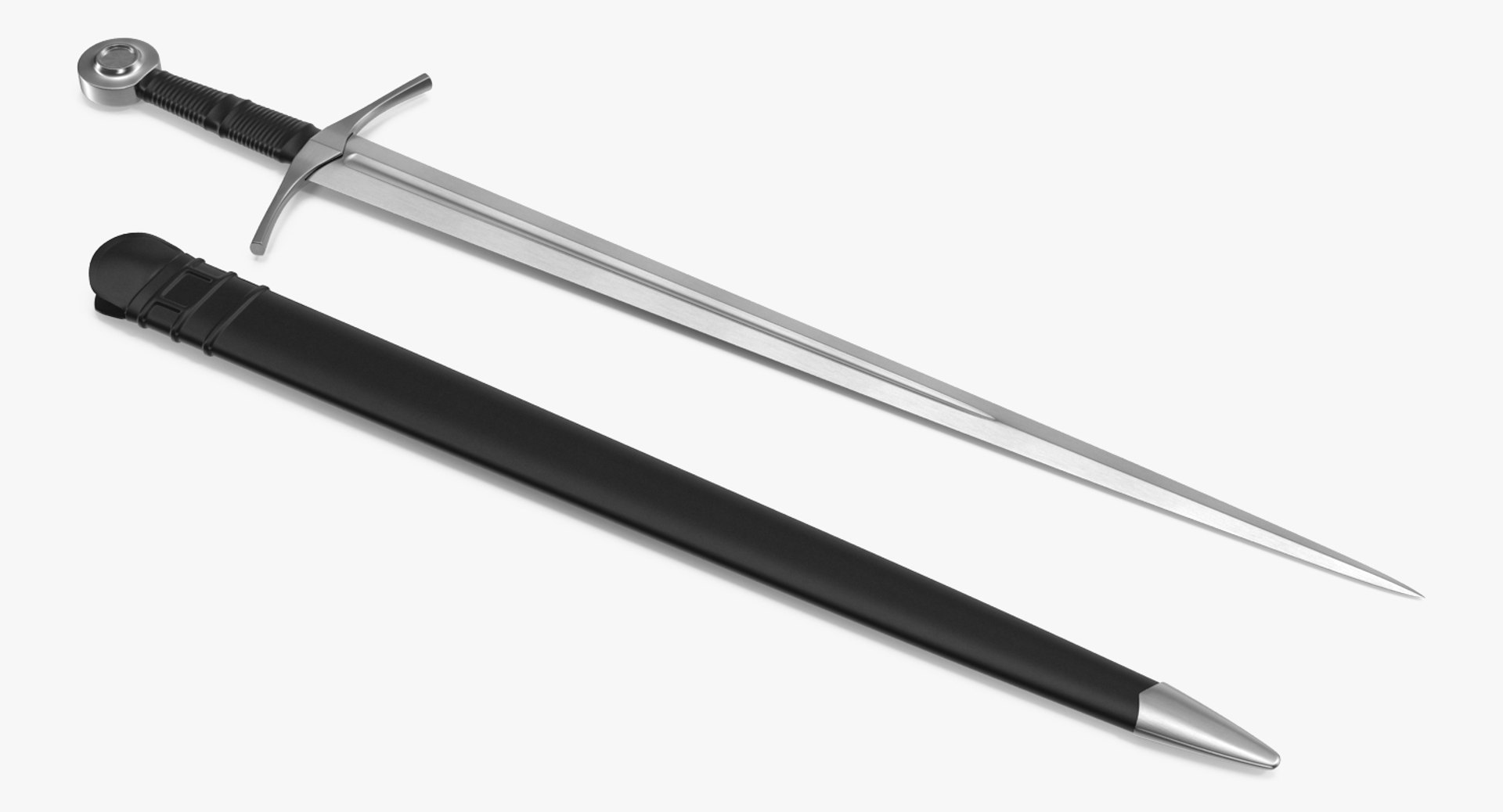 3d Medieval Knight Sword Sheath