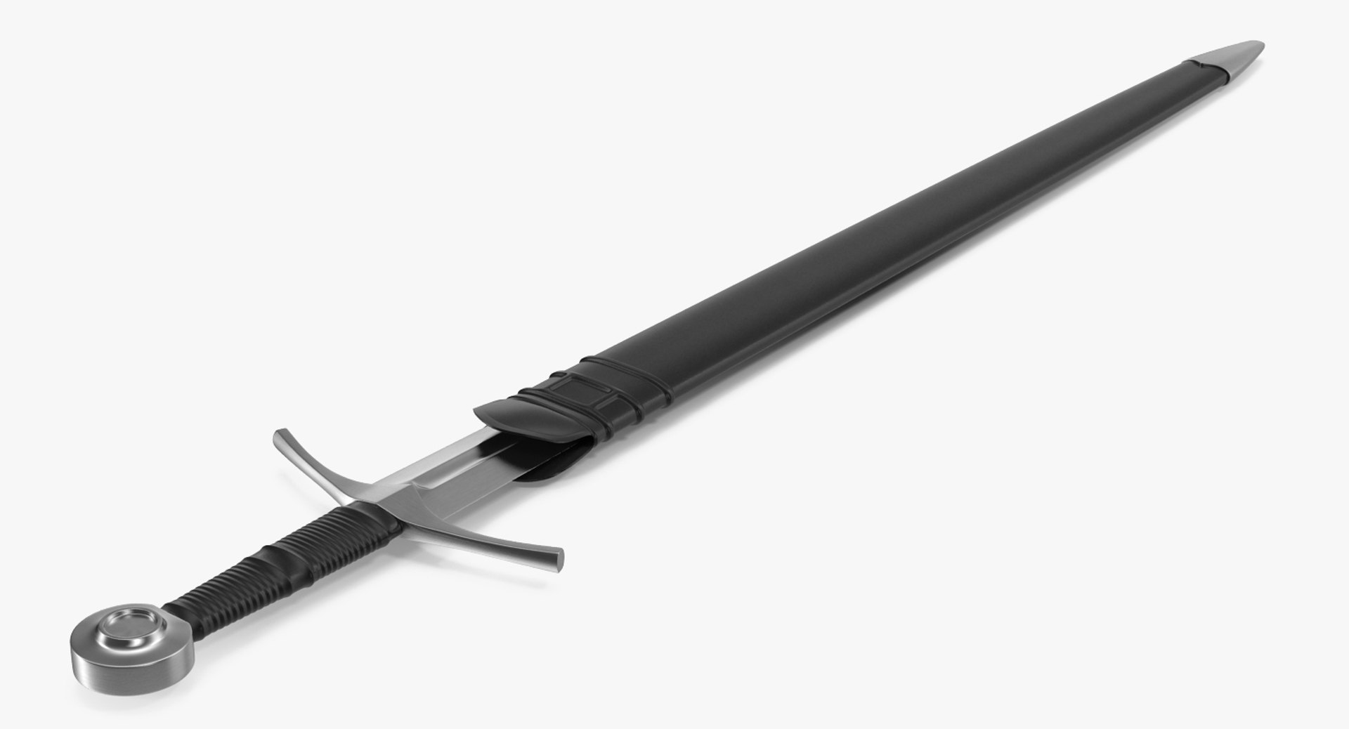 3d Medieval Knight Sword Sheath