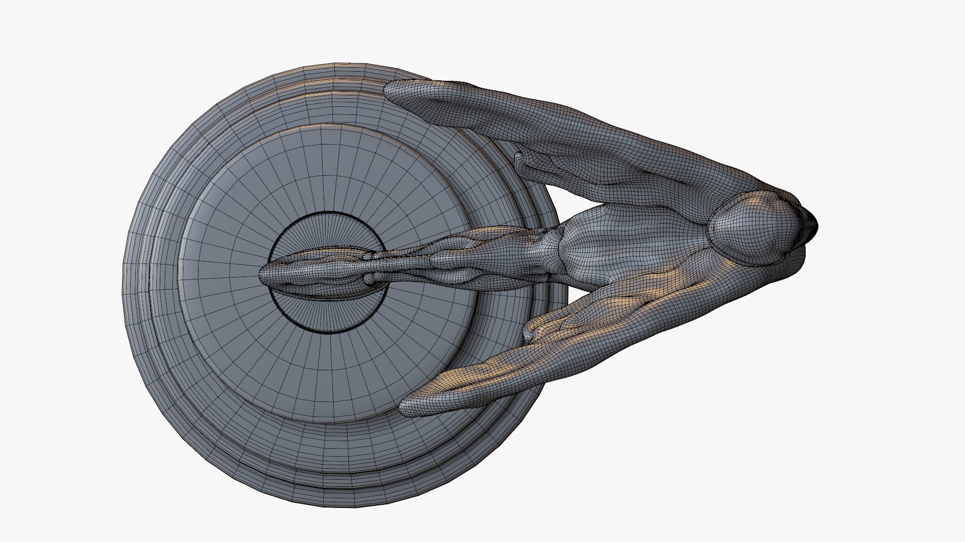 Winged Nike Victory Trophy 3D Model - TurboSquid 2406085