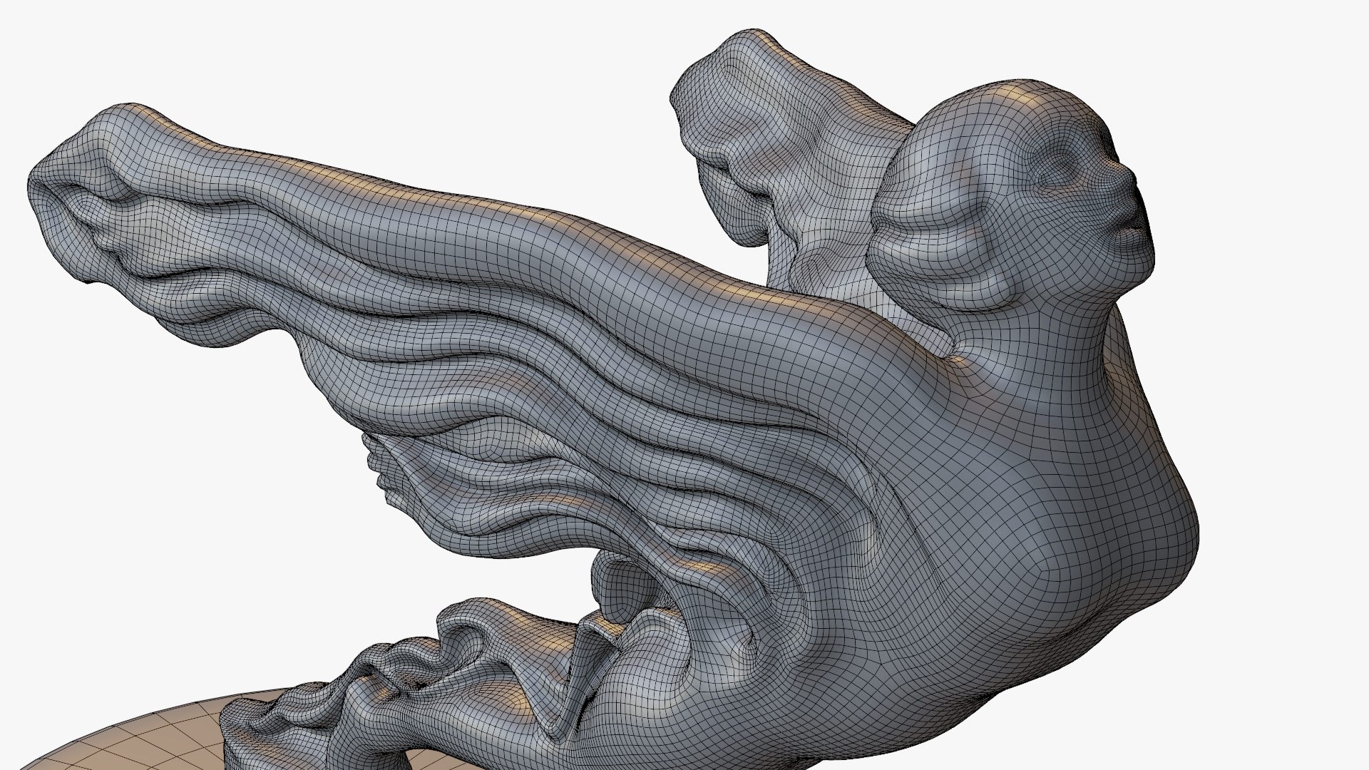 Winged Nike Victory Trophy 3D Model - TurboSquid 2406085