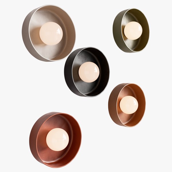 modelo 3d Ceramic Disc Orb Surface Mount - TurboSquid 2052351