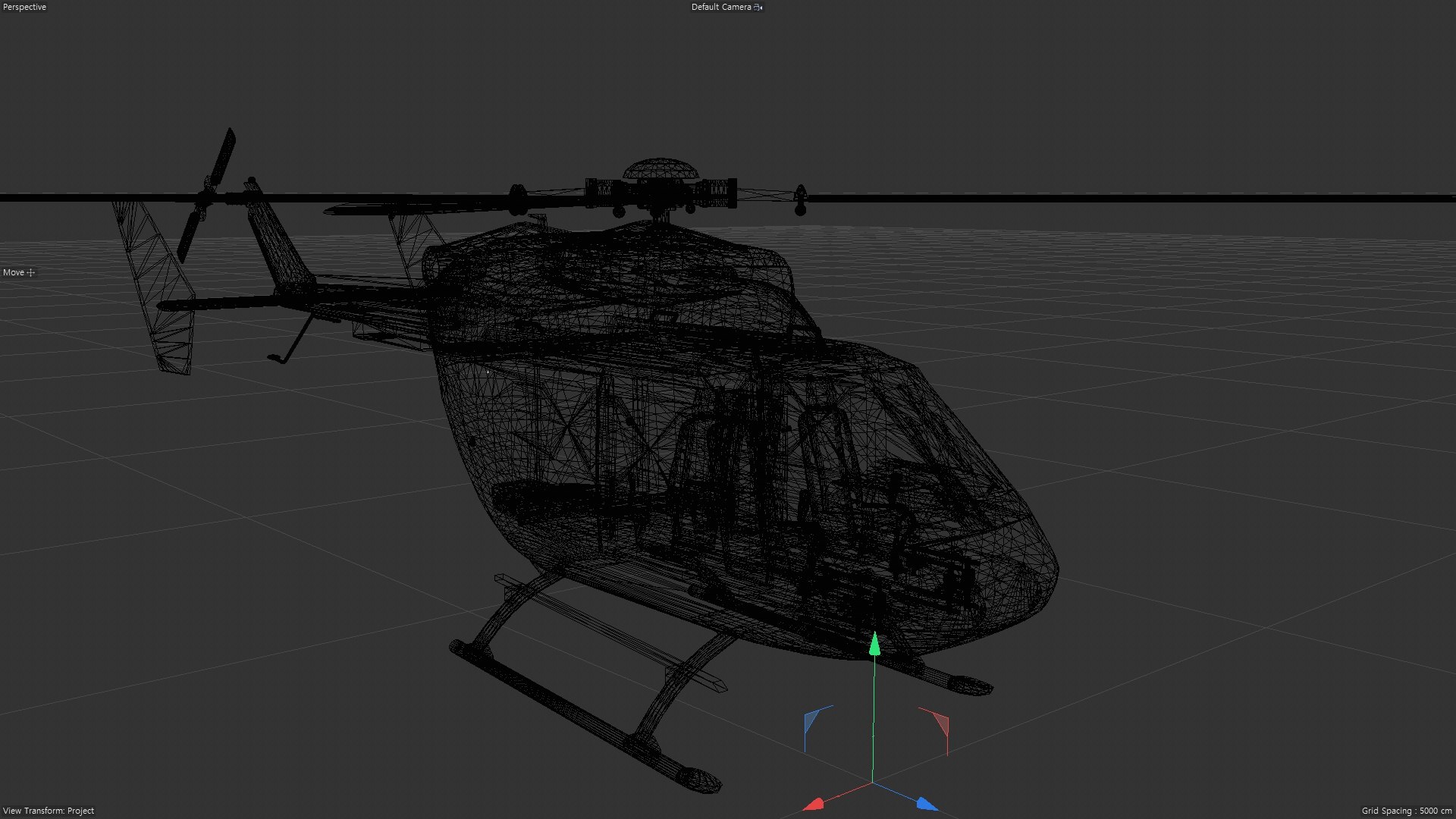 RESCUE HELICOPTER MBB BK-117 3D Model - TurboSquid 2085943