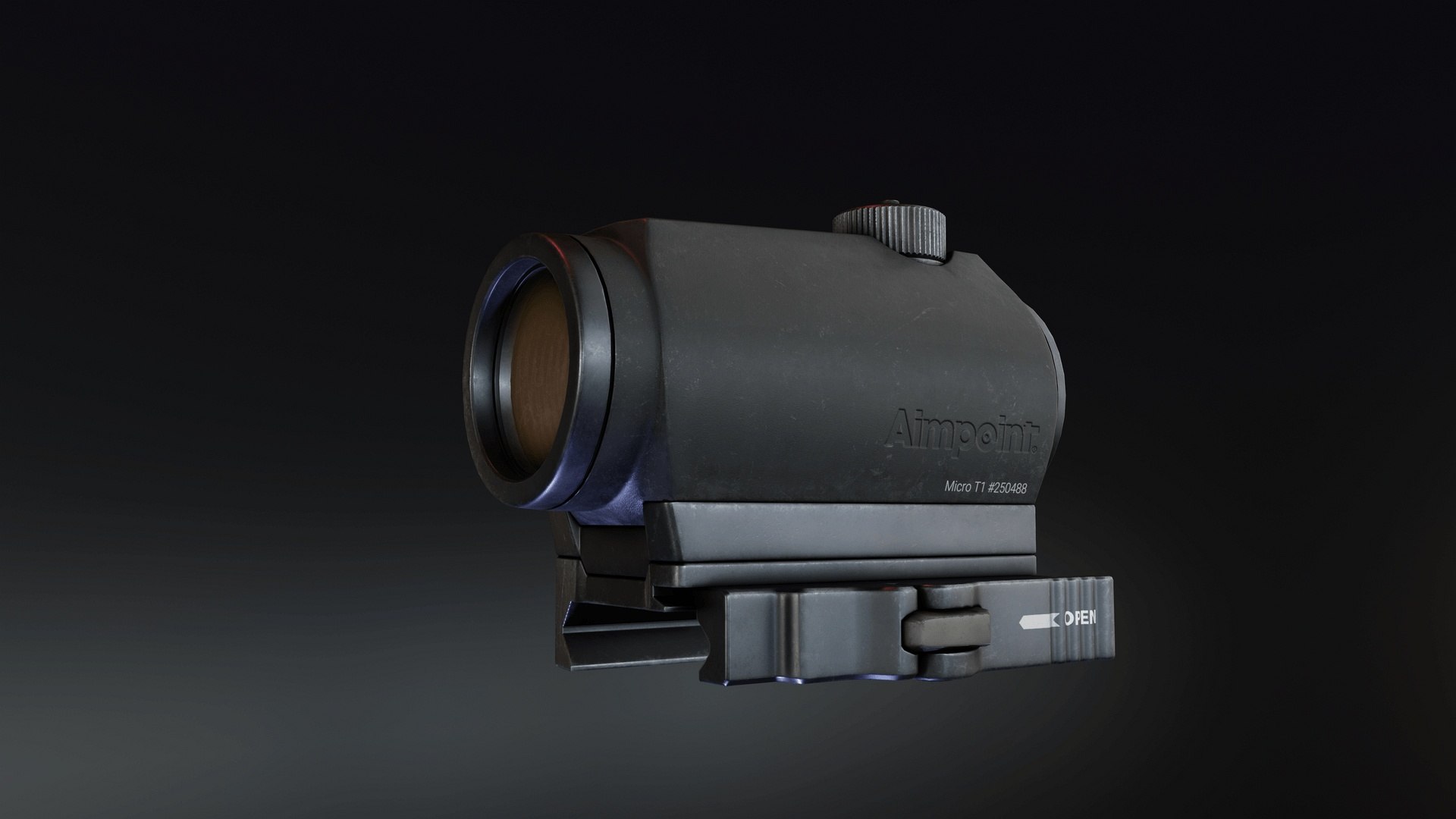 3D Aimpoint Micro T1 - TurboSquid 1841119