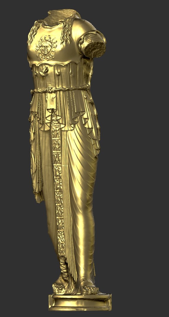 Athena Sculpture Model - TurboSquid 2255781