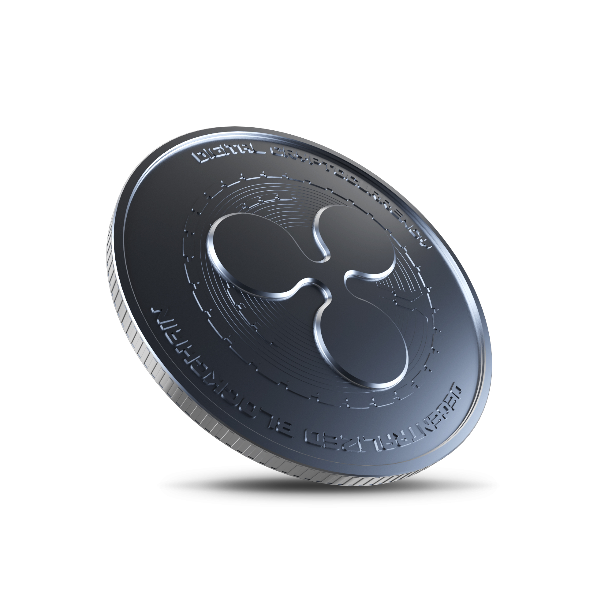 Ripple coin crypto 3D model - TurboSquid 1681514
