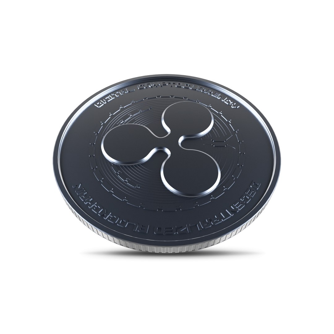 Ripple Coin Crypto 3D Model - TurboSquid 1681514