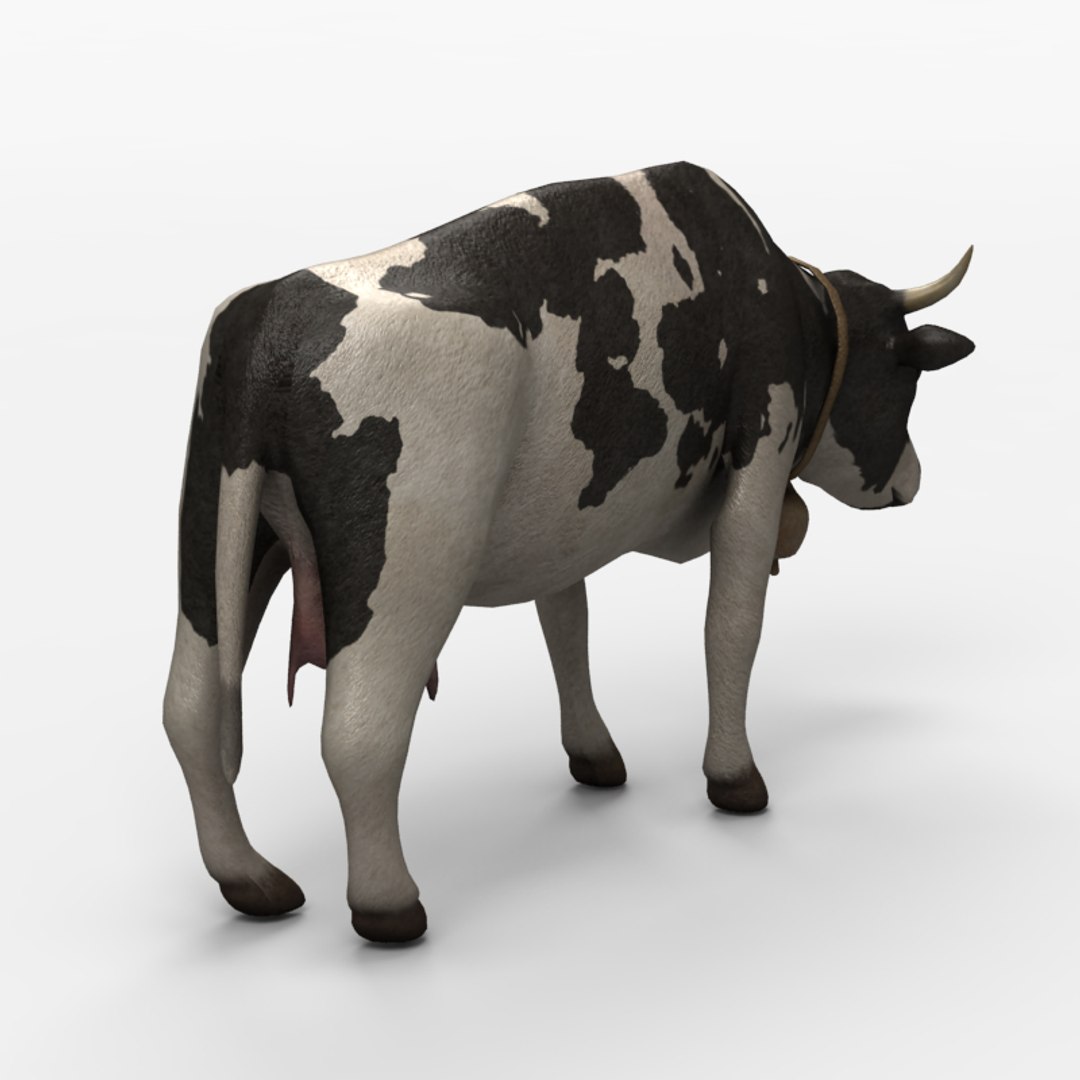 3d Model Cow