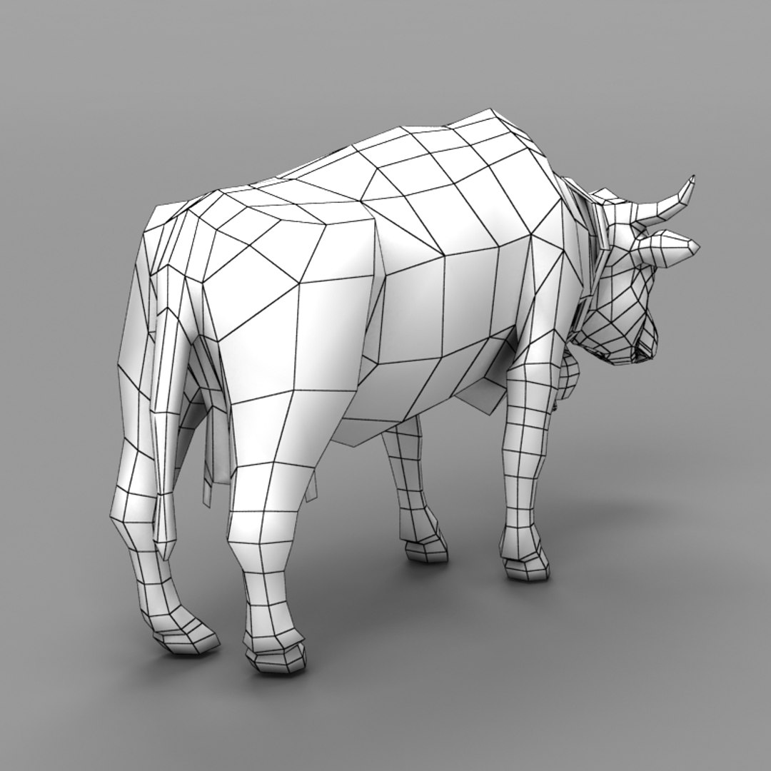 3d Model Cow
