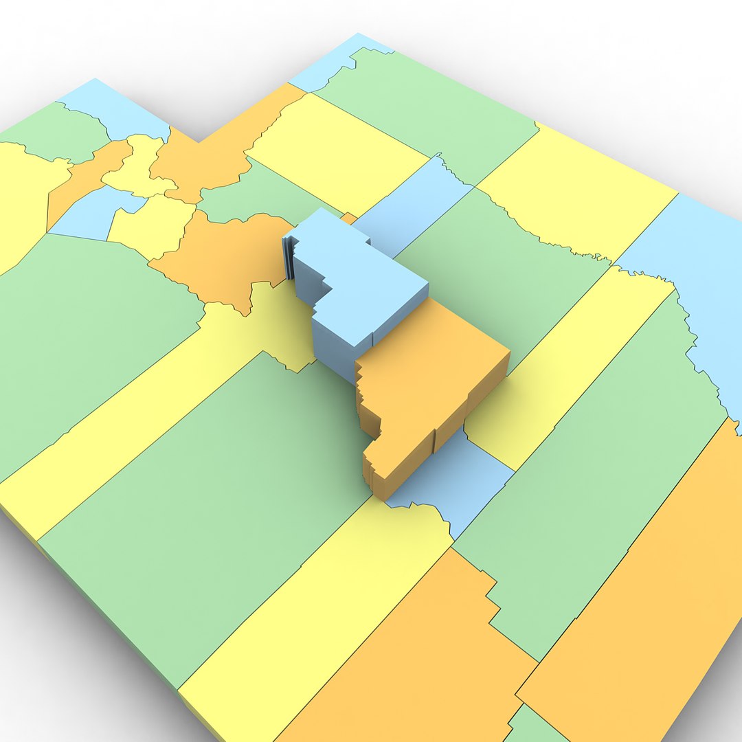 Political Utah 3D Model - TurboSquid 1302747