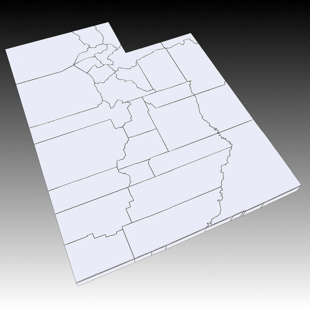 Political Utah 3D Model - TurboSquid 1302747