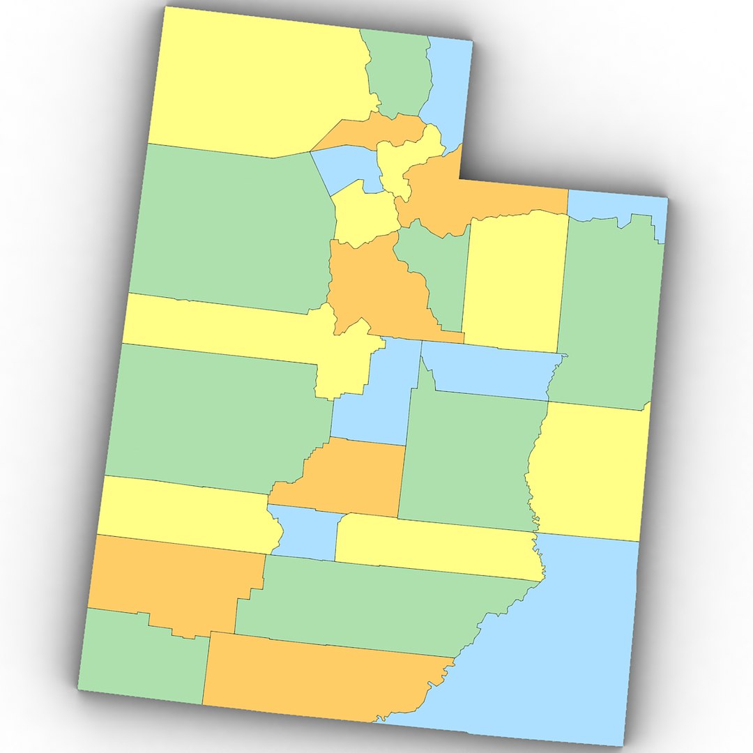 Political Utah 3D Model - TurboSquid 1302747