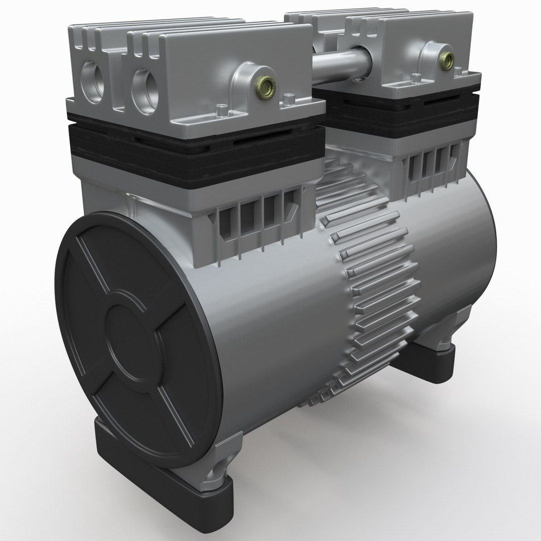 air compressor 3 3d max