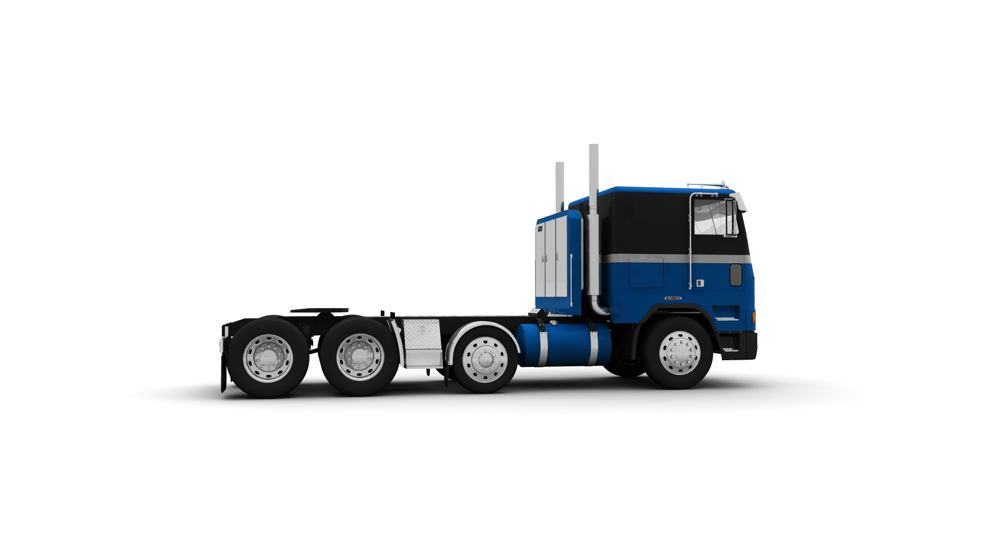 3d Cabover Truck Model