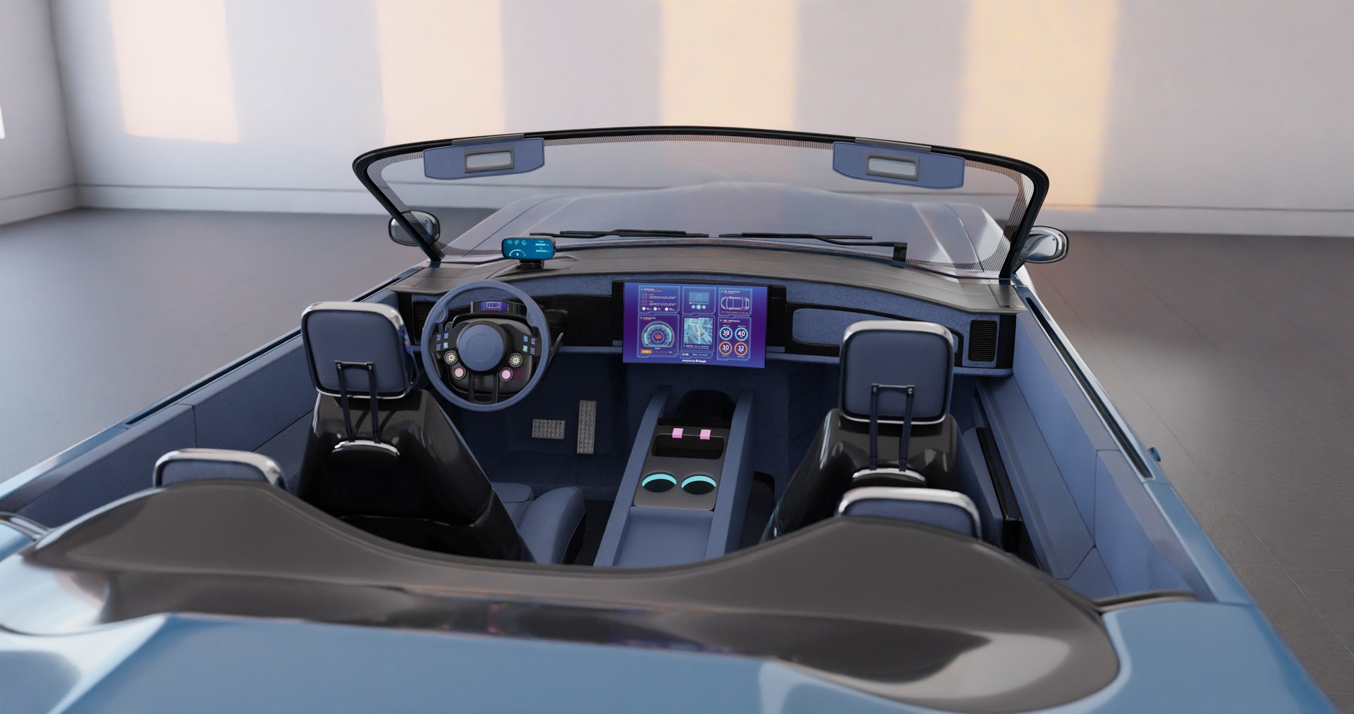 Convertible ClassicSports Car 3D Model - TurboSquid 2173245