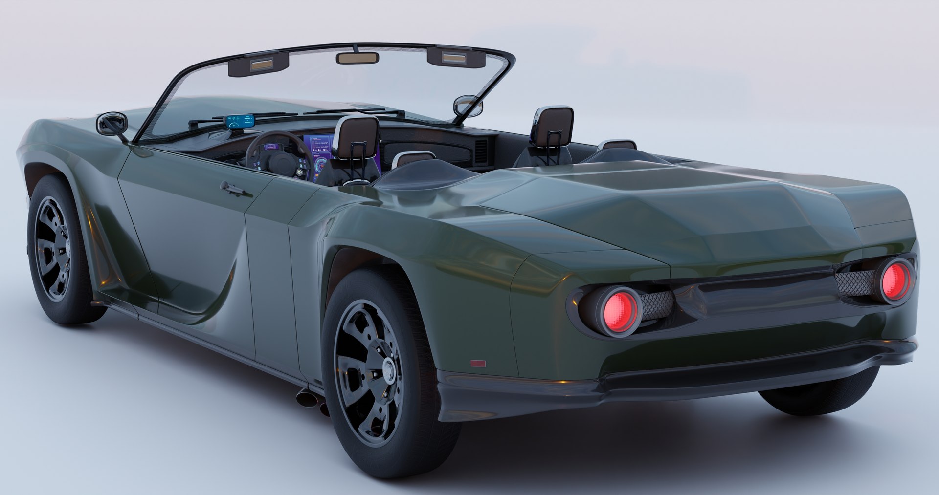 Convertible ClassicSports Car 3D Model - TurboSquid 2173245