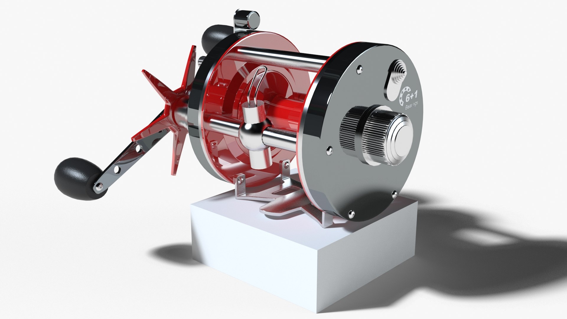 Classic Baitcasting Reels Model - TurboSquid 2131289