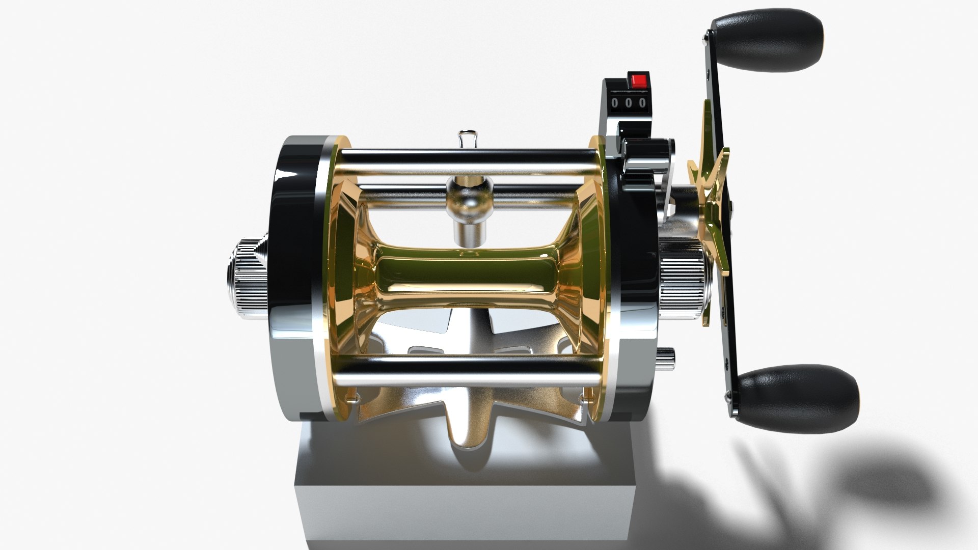 Classic Baitcasting Reels Model - TurboSquid 2131289