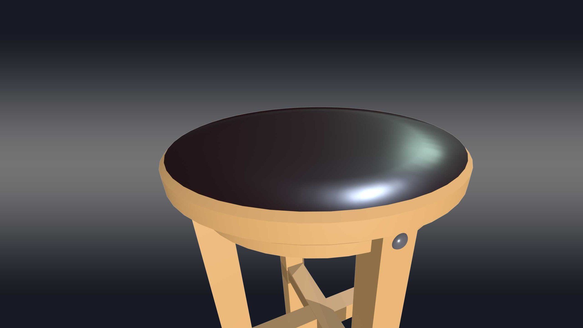 Free 3D Wooden Stool - Furniture 3D Model Model - TurboSquid 2139707