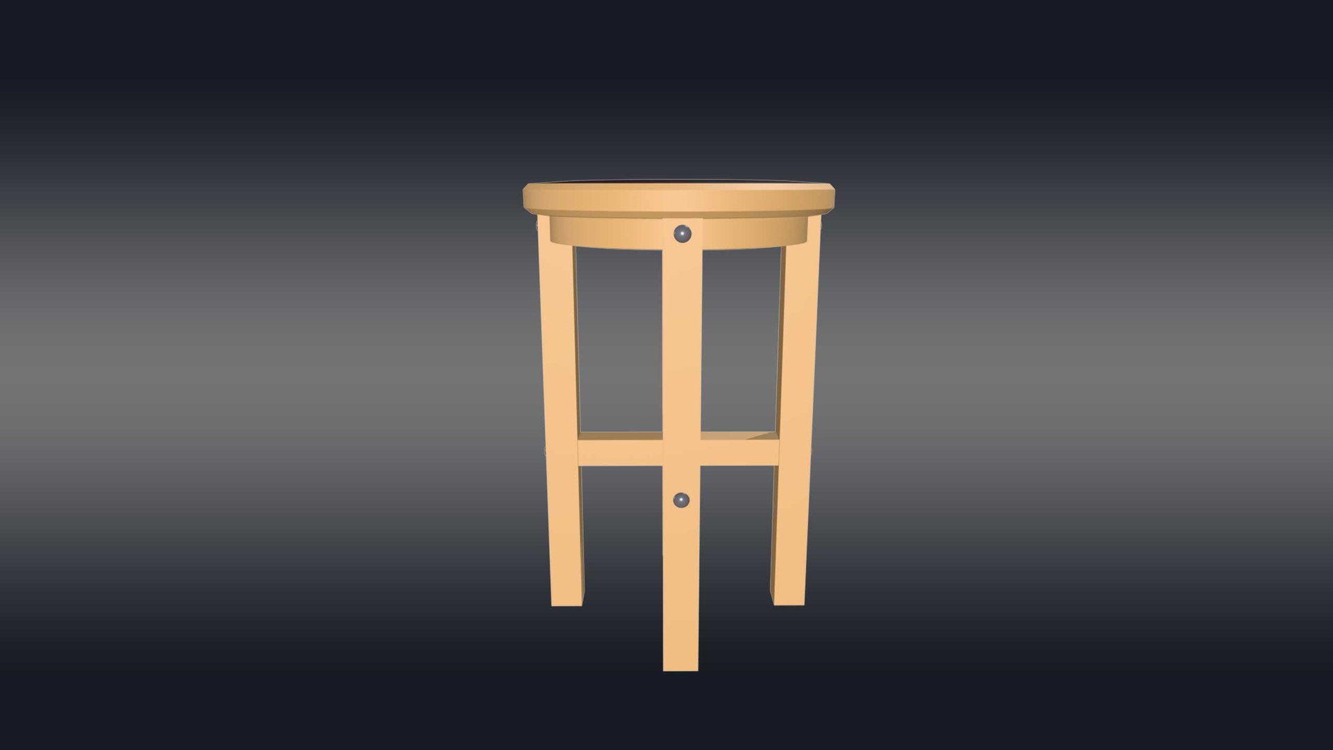 Free 3D Wooden Stool - Furniture 3D Model Model - TurboSquid 2139707