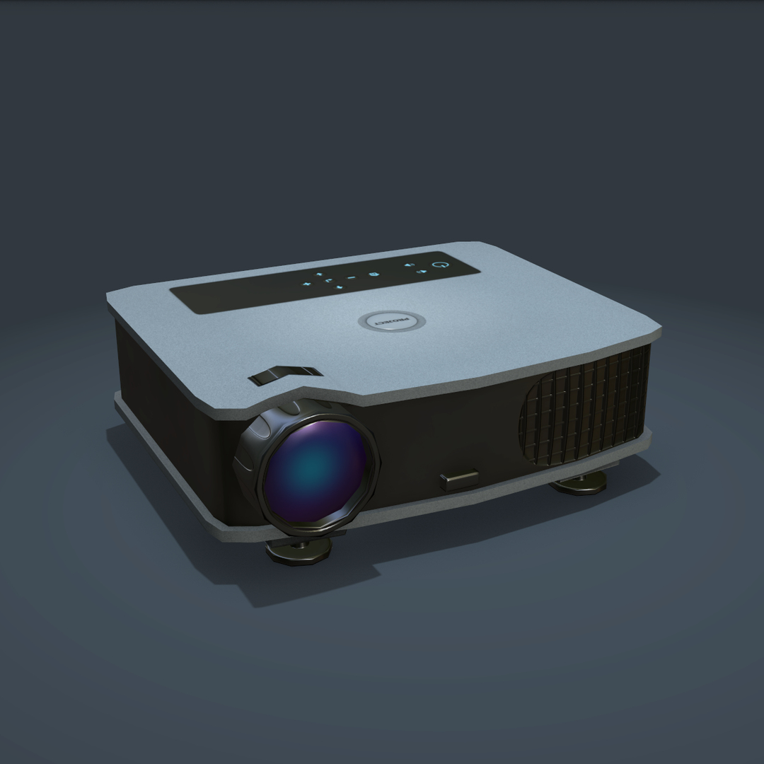 3d Real-time Projector Model