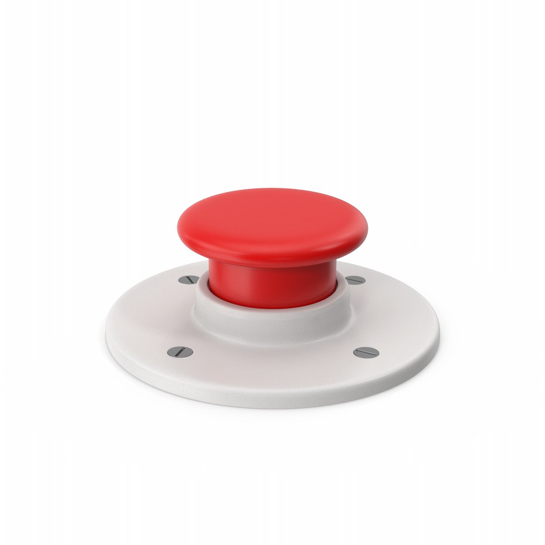 Panic Button 3D Model - TurboSquid 2194623