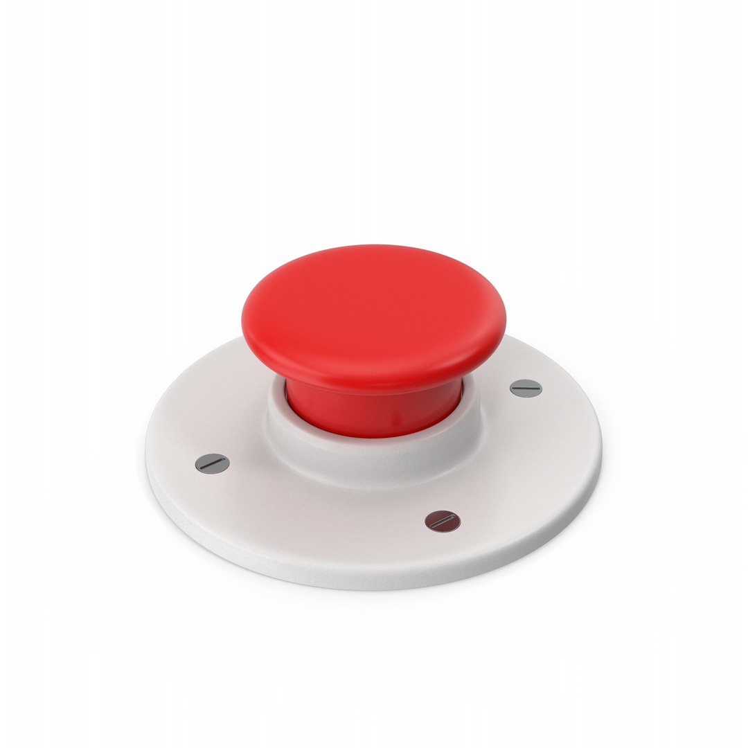 Panic Button 3D Model - TurboSquid 2194623