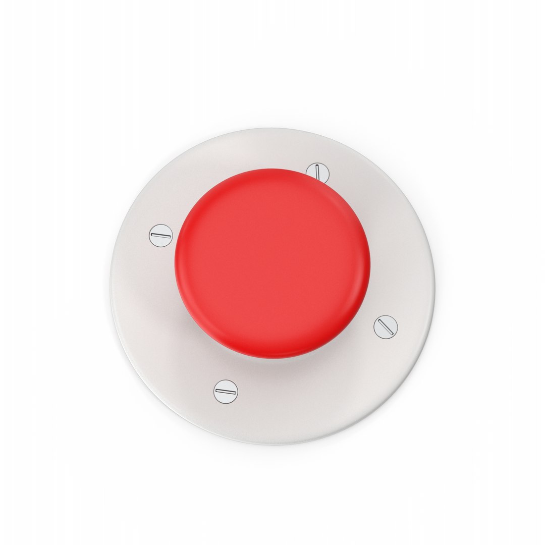 Panic Button 3D Model - TurboSquid 2194623
