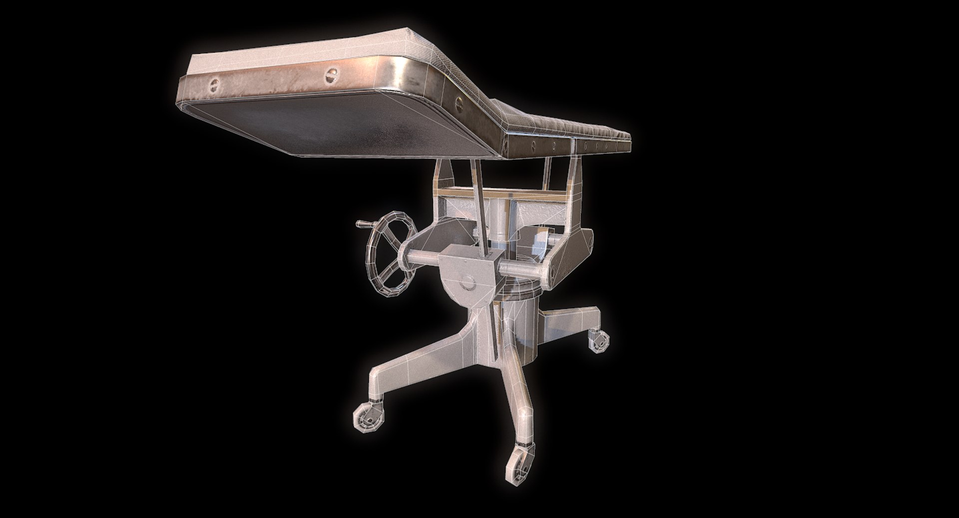 Operating Table Wwii Model - TurboSquid 1573401