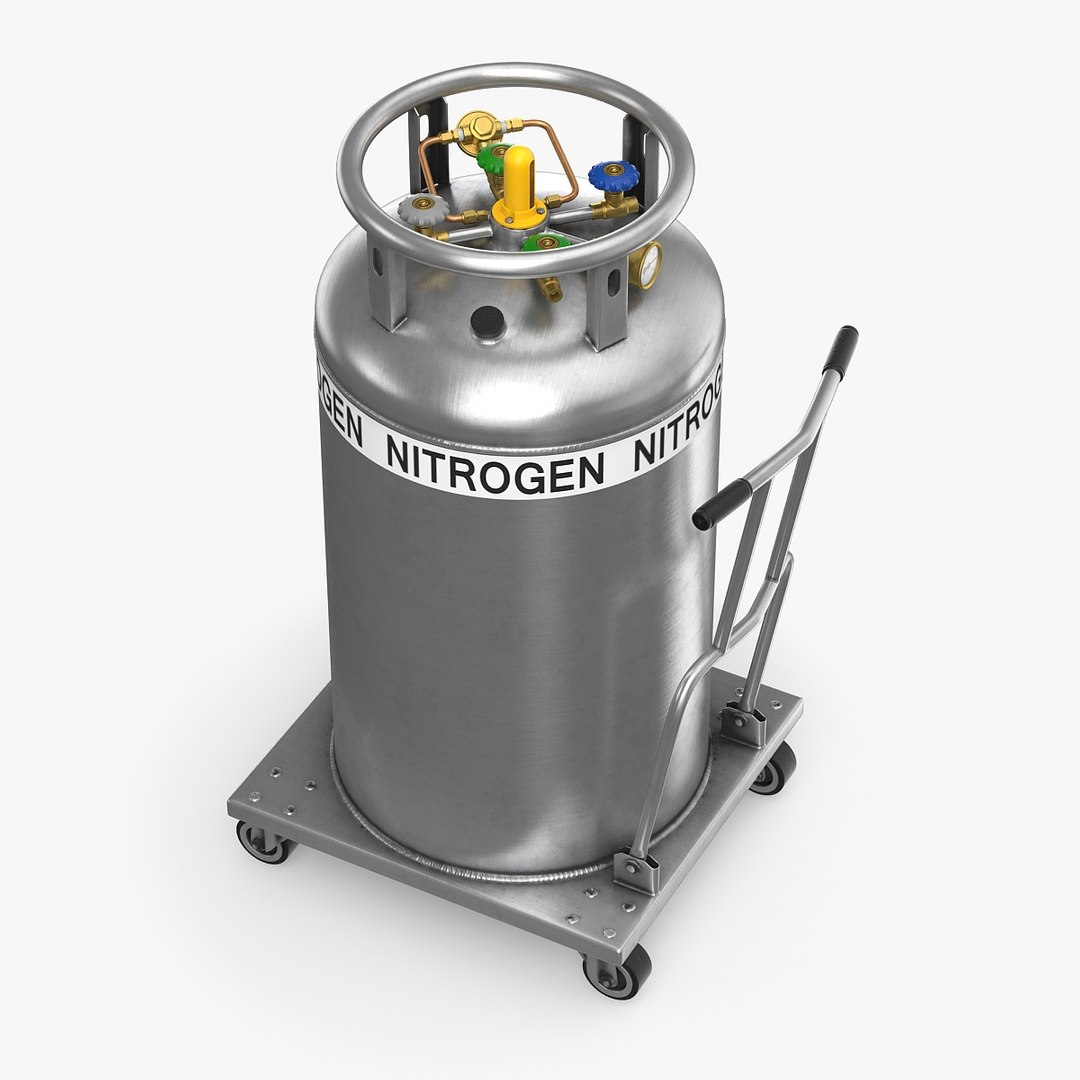 3D Model Nitrogen Dewar - TurboSquid 1374858