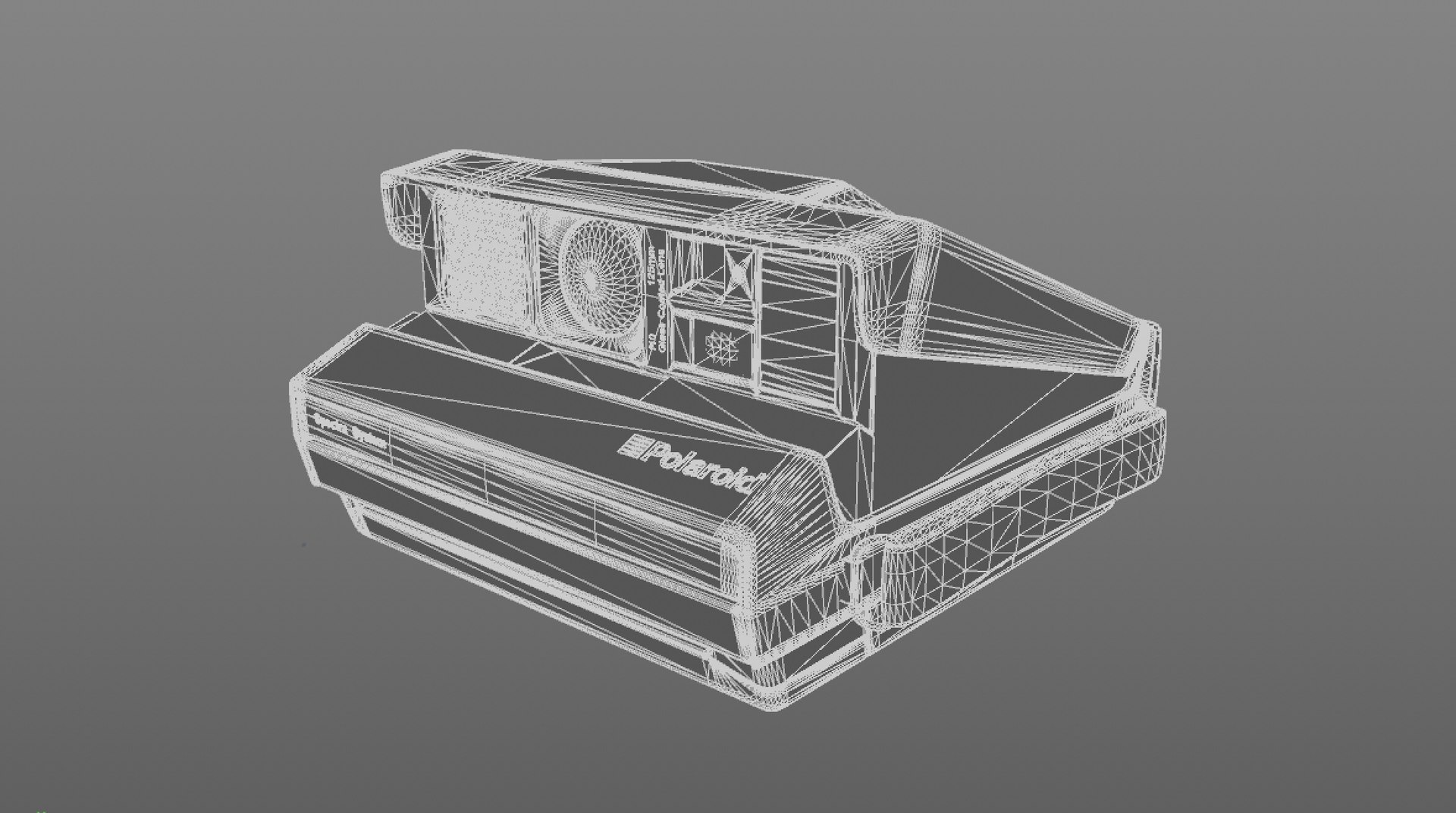 3D Polaroid Spectra Model - TurboSquid 2105657