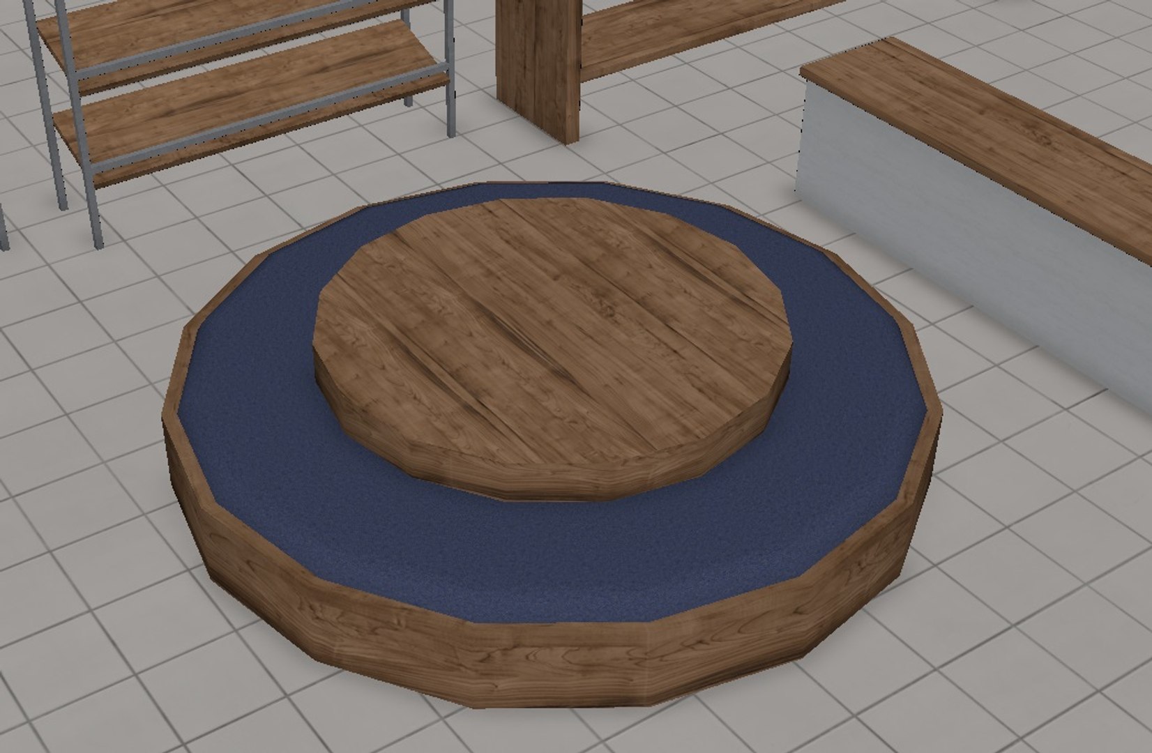 3d Model Of Props Shop