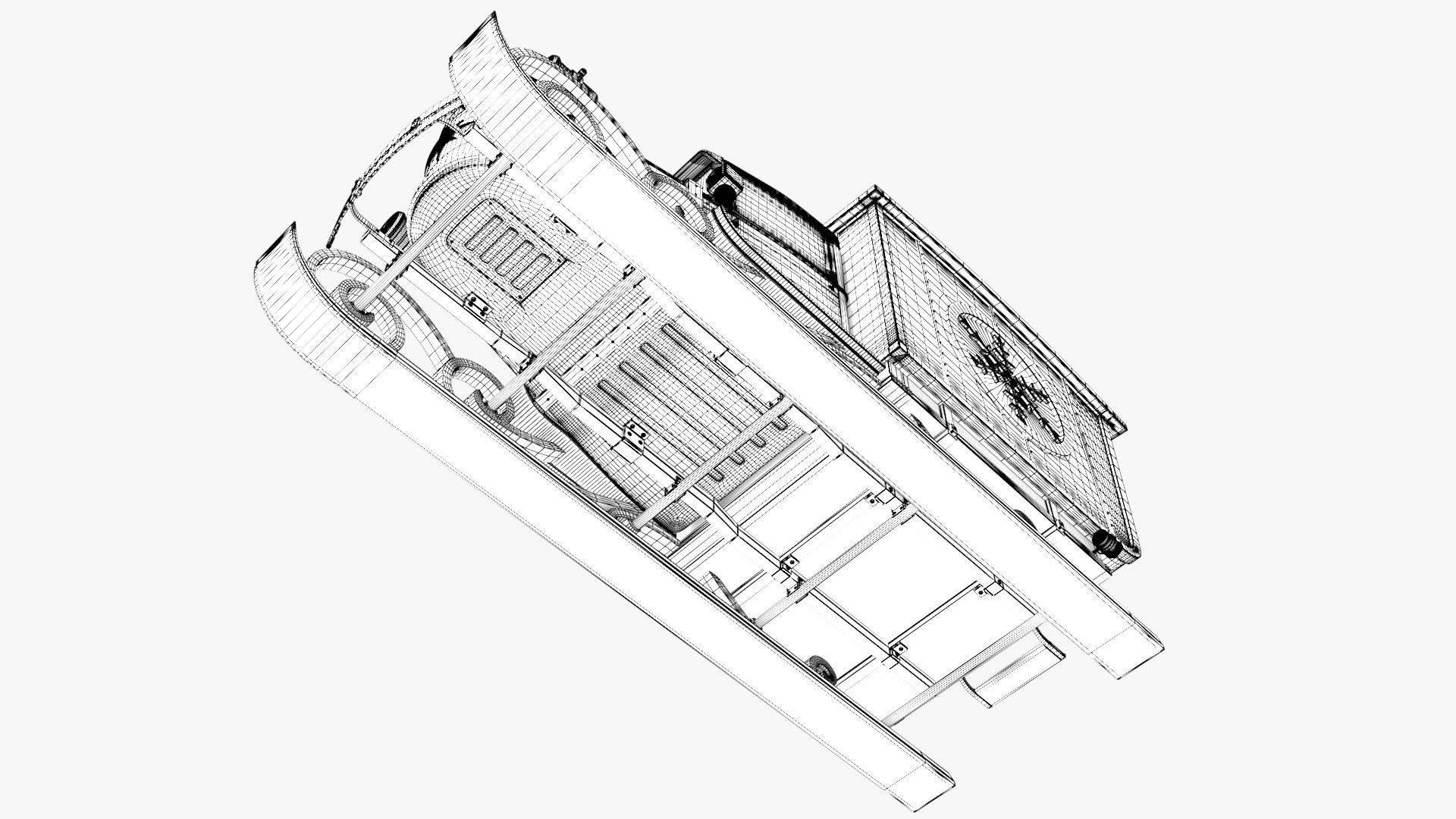 Santas Flying Van Model - TurboSquid 2010310